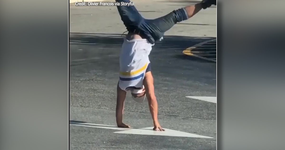 Cartwheeling Orlando man attempts to evade arrest | FOX 13 Tampa Bay