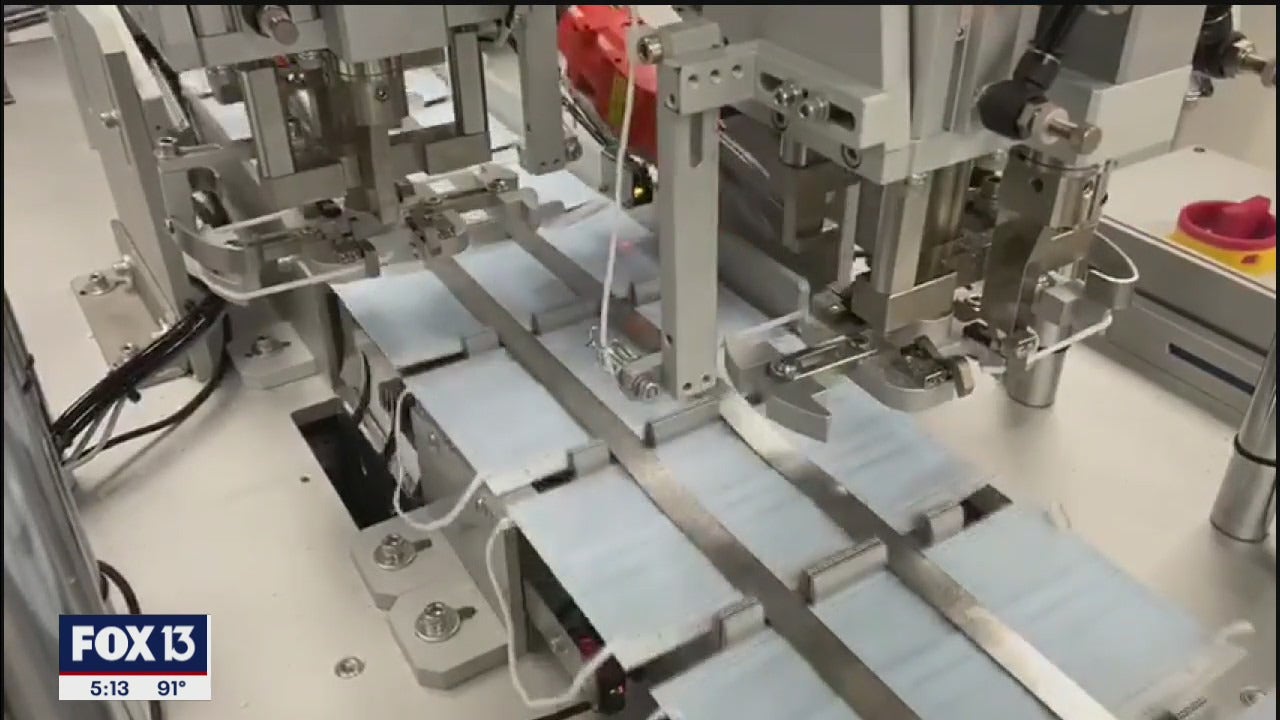 St. Petersburg-based tech company aims to churn out 1.6 million masks a ...