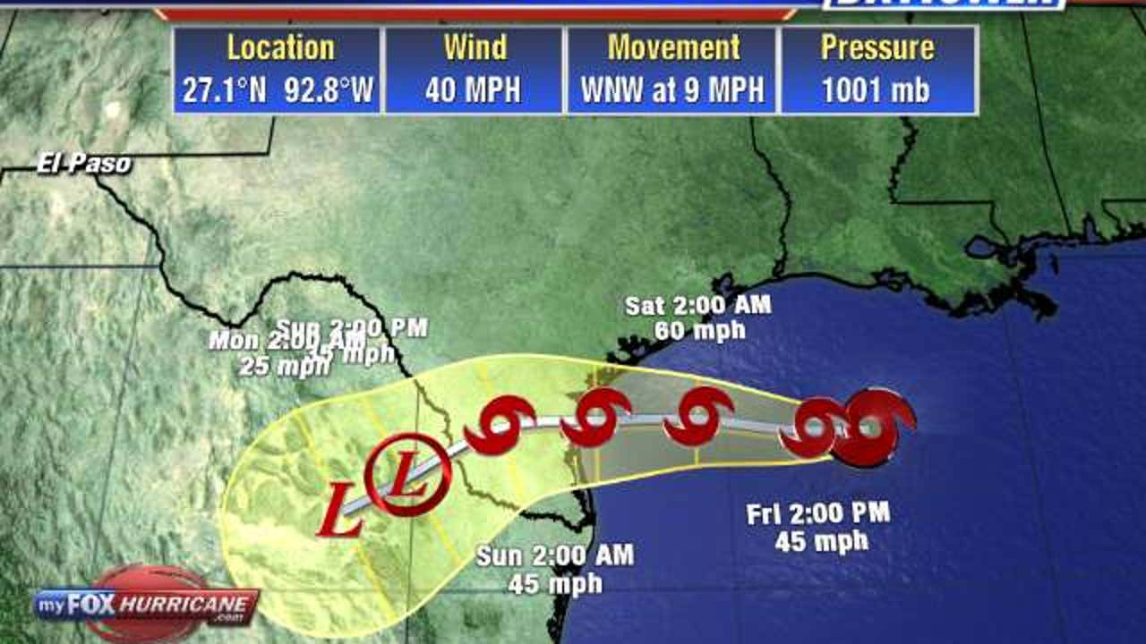 Tropical Storm Hanna approaches Texas as Gonzalo heads for Caribbean Sea