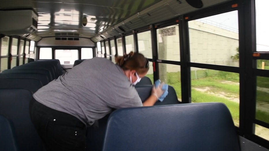 Polk County unveils plan for school buses in upcoming semester