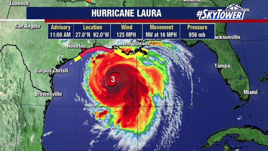 Hurricane Laura reaches Category 4 status; forecasters warn of ...
