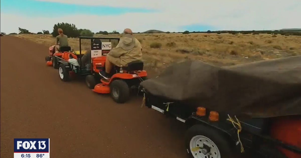 After two months of racing across America on lawnmowers, ‘Great Grass ...