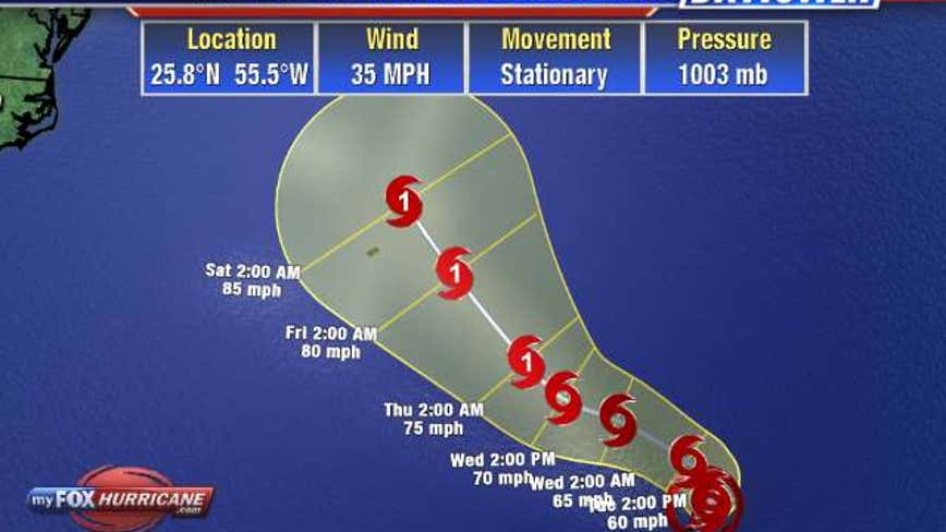 Today's tropical weather forecast