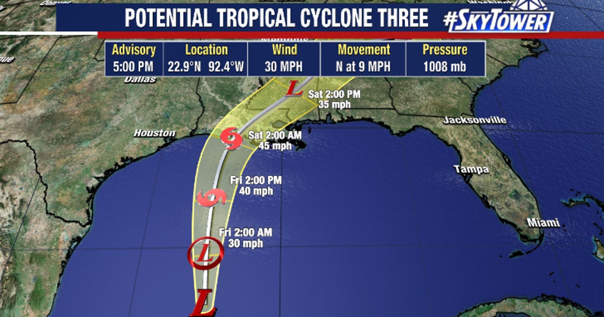 Warnings issued as Tropical Storm Claudette expected to form in Gulf ...