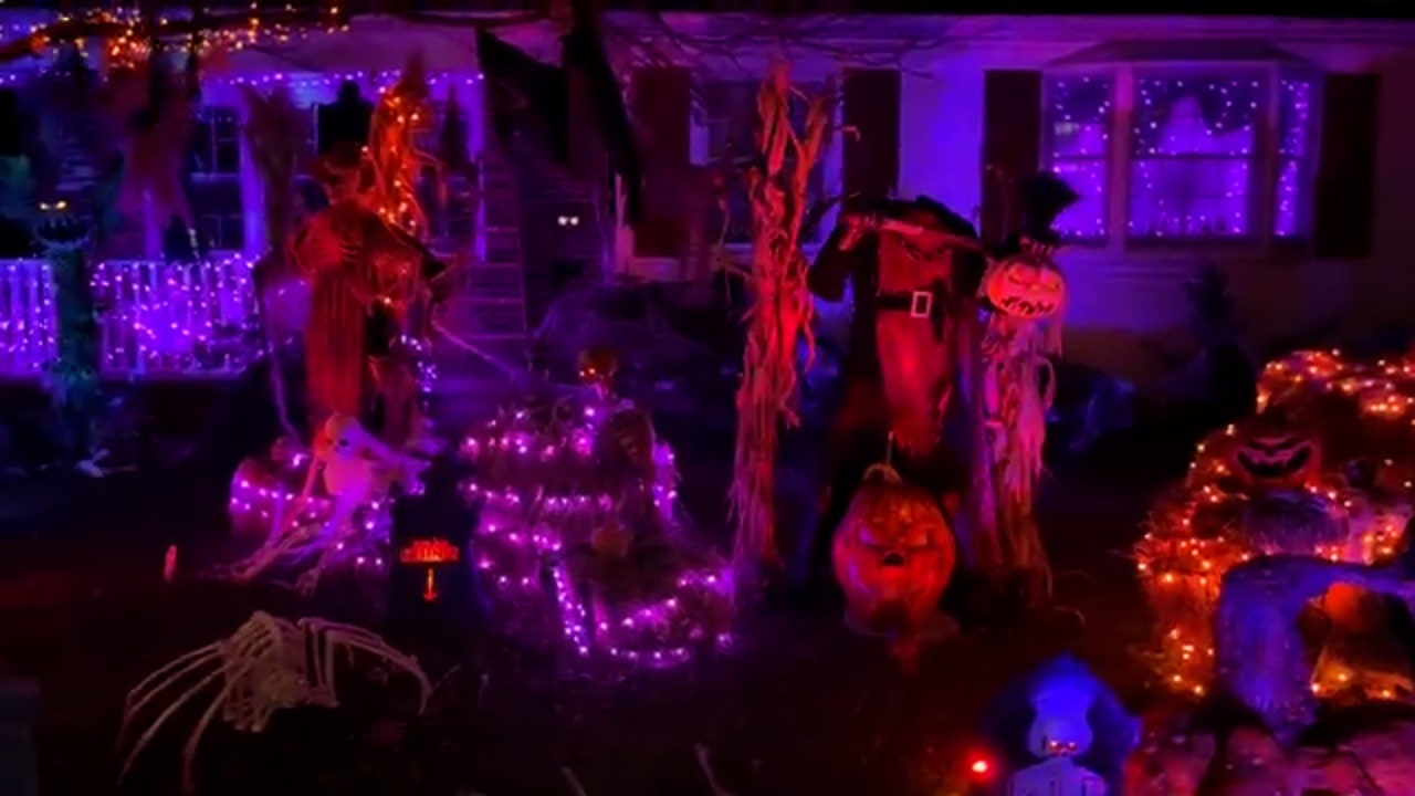 Philly suburb goes all out for haunted house contest | FOX 13 Tampa Bay