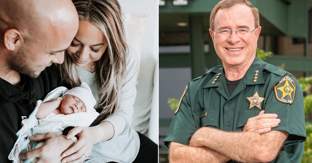 Baby Grady: Couple names newborn son after Polk County Sheriff Grady ...