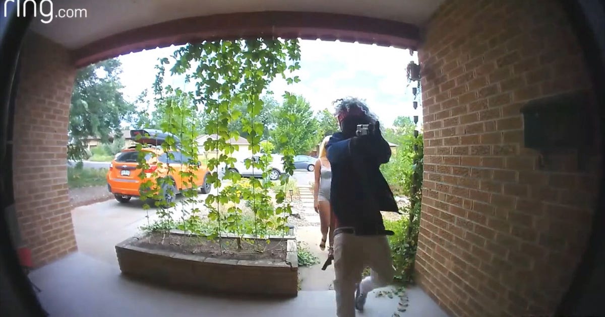 Ring video shows suspect point gun at Colorado couple after following ...