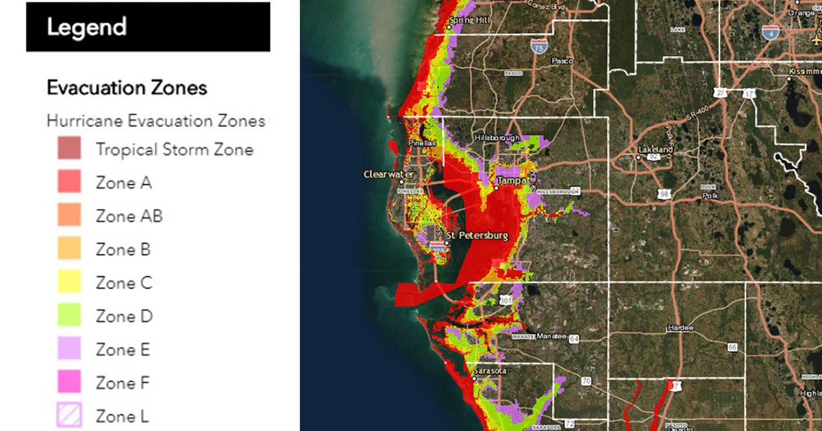 Know your zone: Florida evacuation zones, what they mean, and when to ...