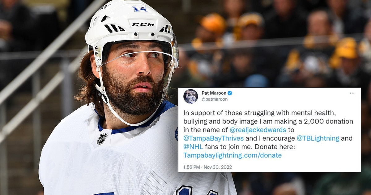 Boston Bruins broadcaster mocks Patrick Maroon's weight, so the Big Rig ...
