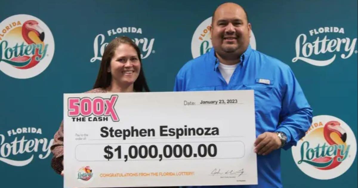 Florida man wins $1M on scratch-off lotto ticket after being cut in ...
