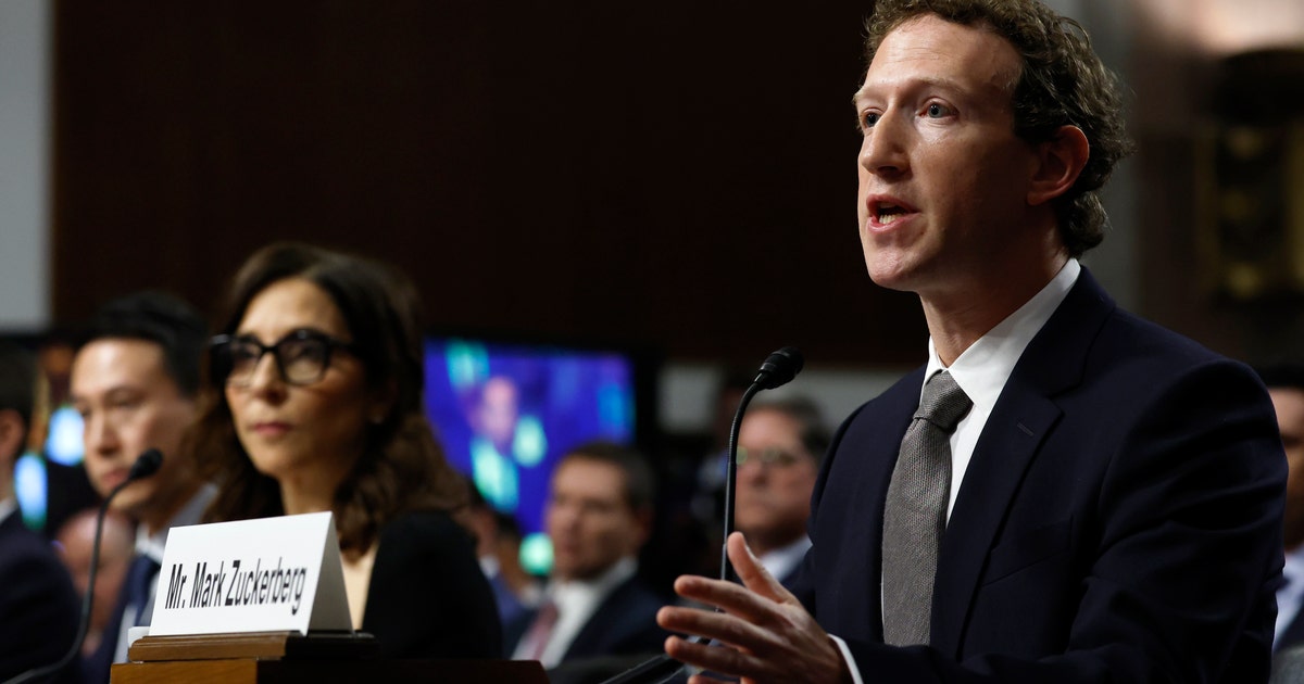 Meta CEO Mark Zuckerburg apologizes to families who lost loved ones due ...