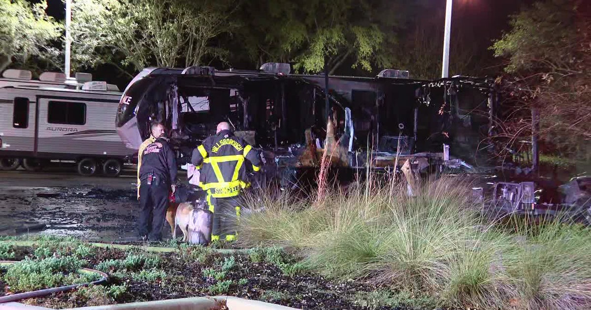 Multiple RVs destroyed in early-morning fire at dealership in Dover ...