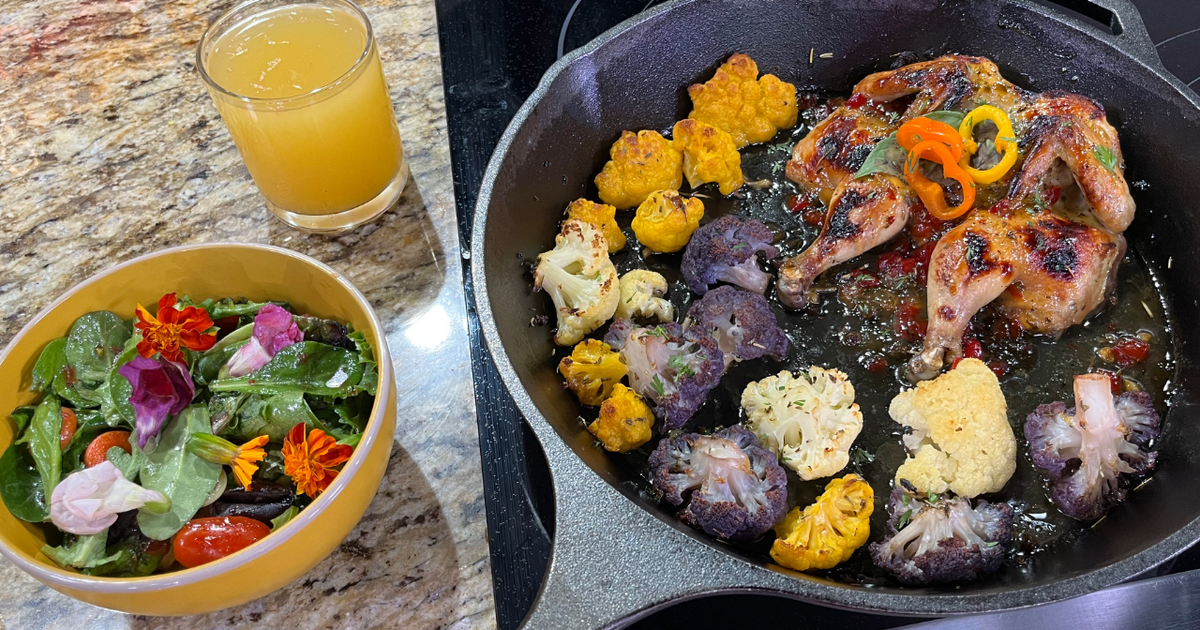 Recipe: Spatchcock Game Hen with Roasted Cauliflower | FOX 13 Tampa Bay