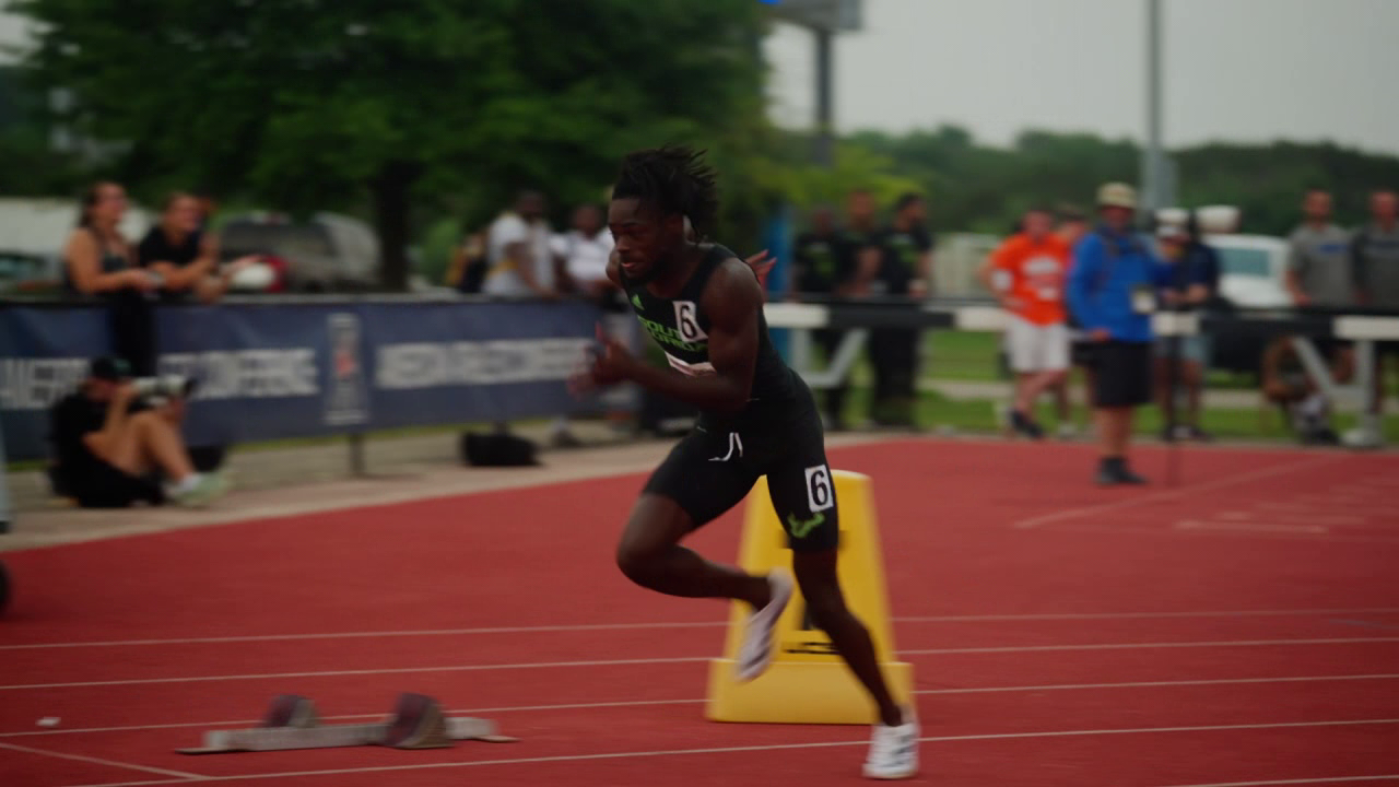 USF sprinter owes track success to his grandmother | FOX 13 Tampa Bay