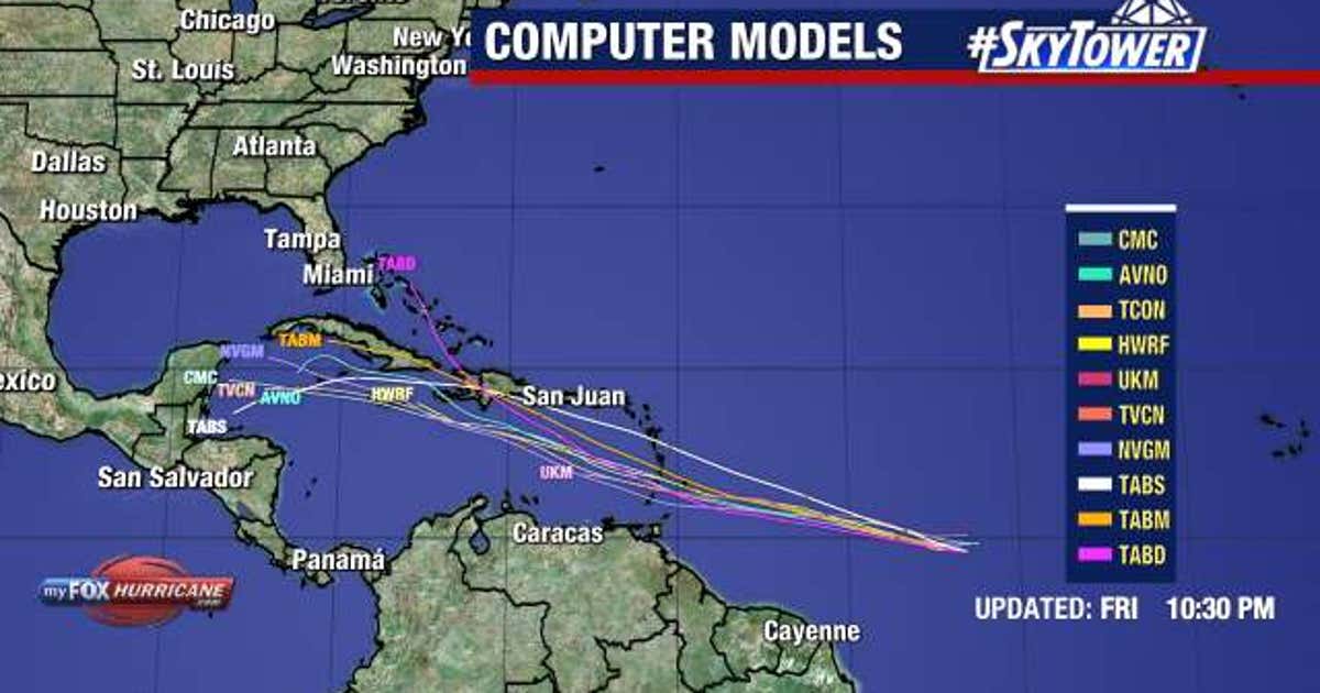Tracking the Tropics: Tropical Storm Beryl forms, expected to become ...