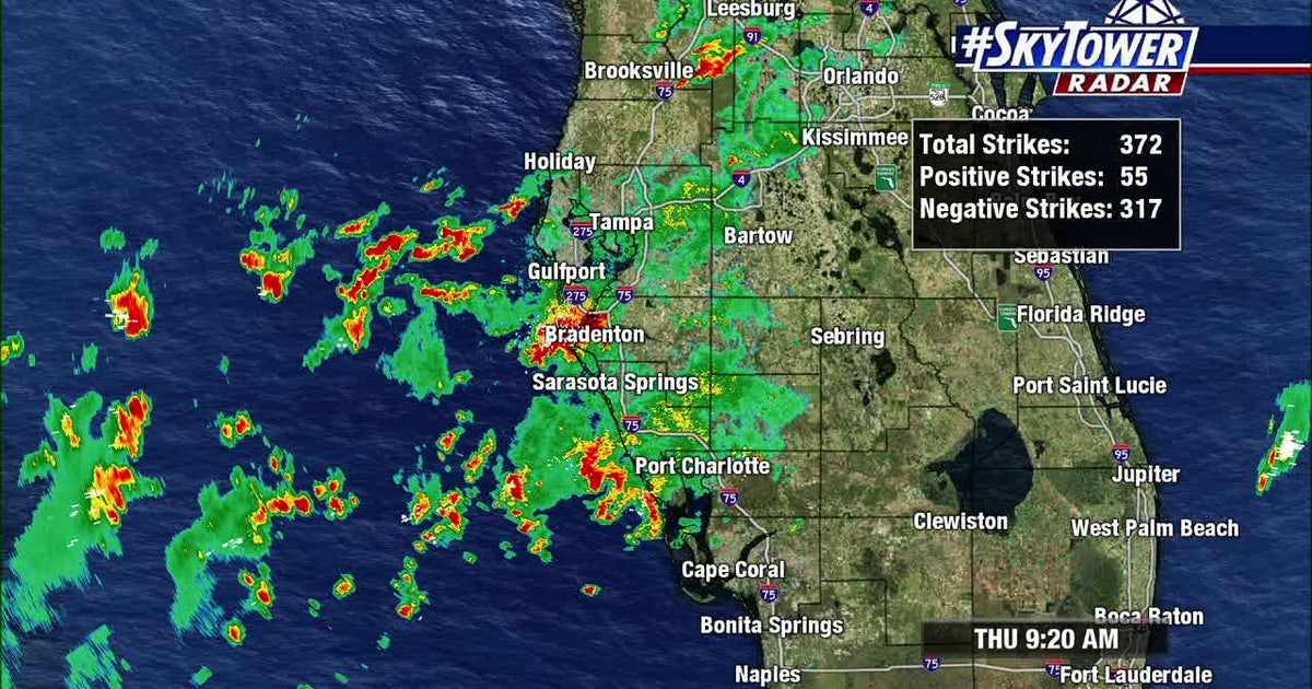 LIVE RADAR: Showers, storms rolling through Tampa Bay area | FOX 13 ...