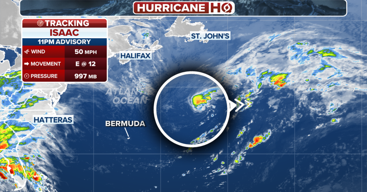 Tropical Storm Isaac forms in far Atlantic, heads in direction of ...