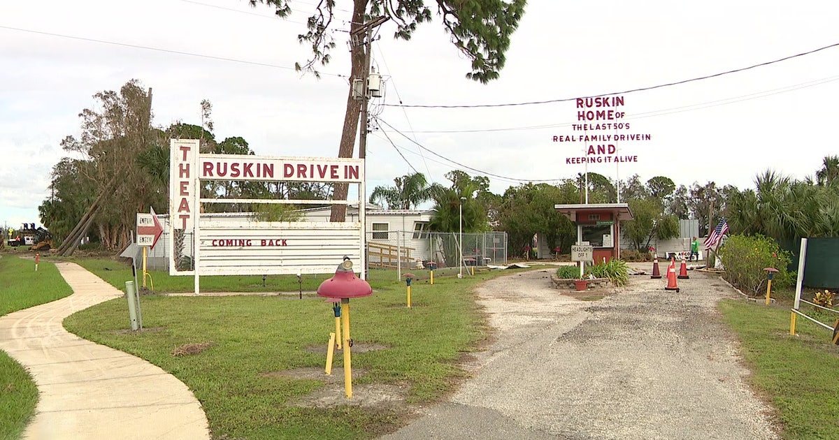 Community helping rebuild Ruskin Family Drive-In after Hurricane Milton ...