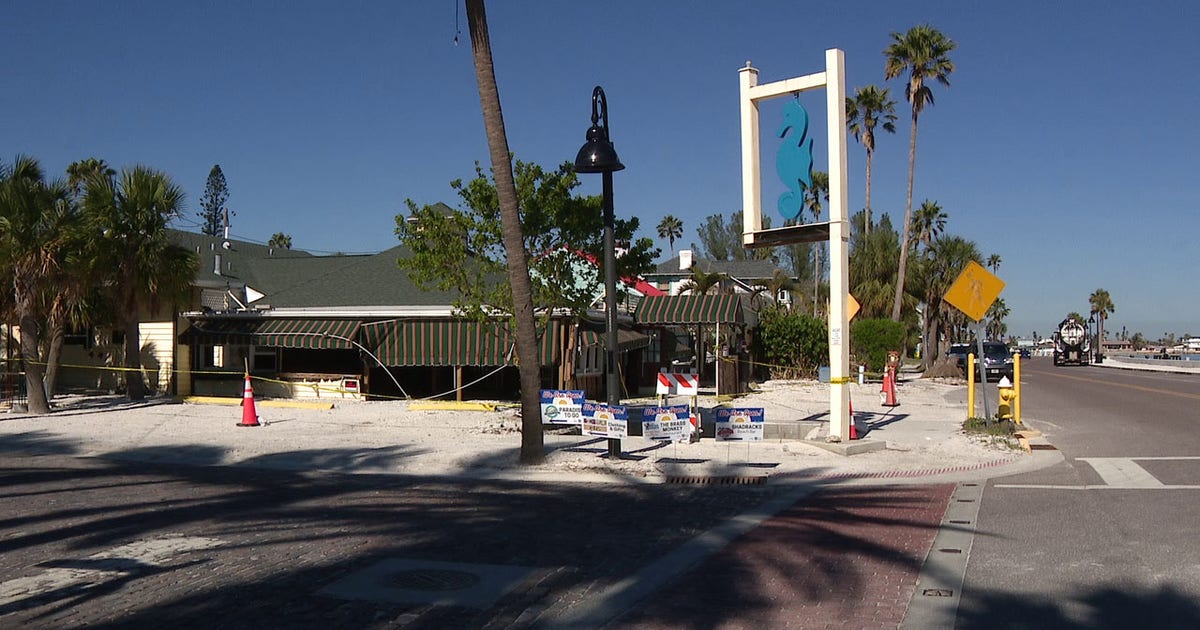 Historic Seahorse Café on Pass-a-Grille Beach ravaged by storms | FOX ...