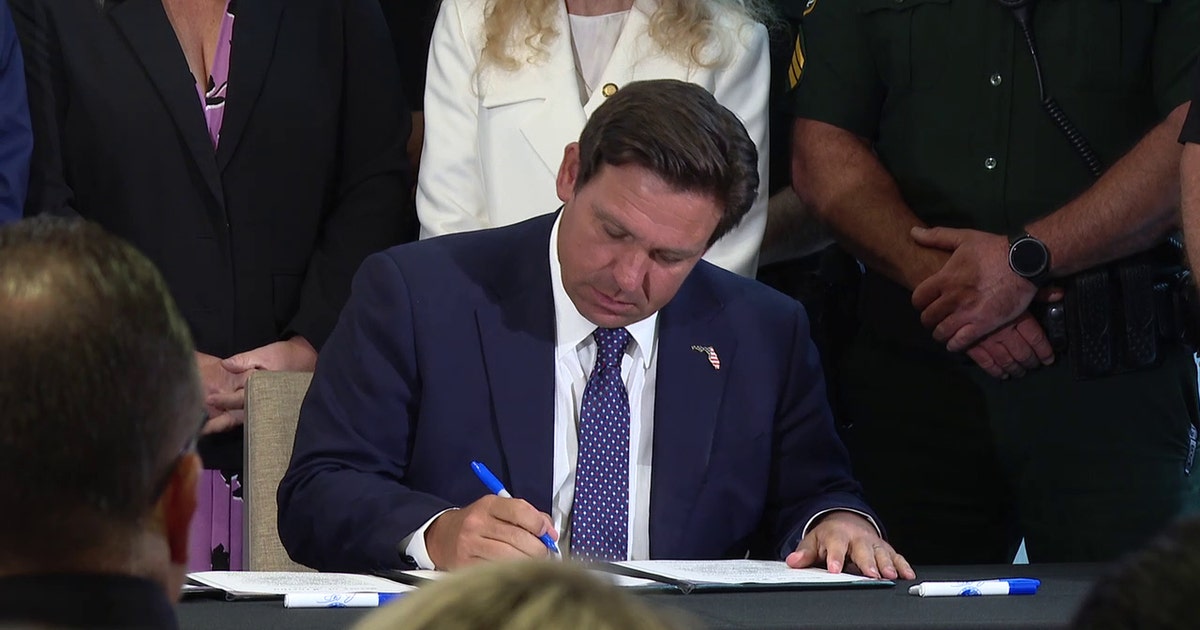 Gov. DeSantis signs laws cracking down on squatters in Florida | FOX 13 ...