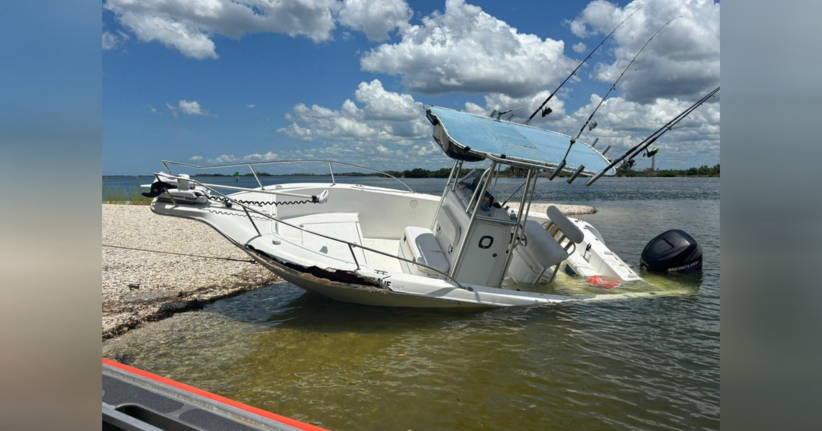 Coast Guard rescues 2 boaters after boat crashes into dayboard | FOX 13 ...