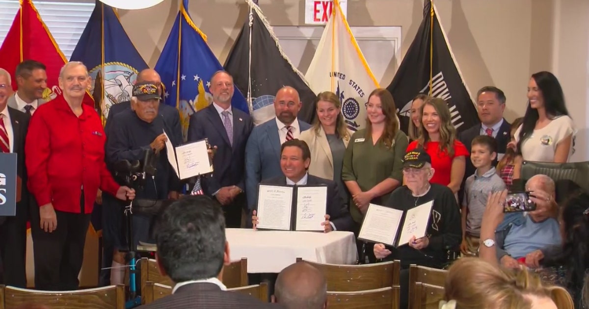 Gov. DeSantis signs bills to help Florida's veterans | FOX 35 Orlando