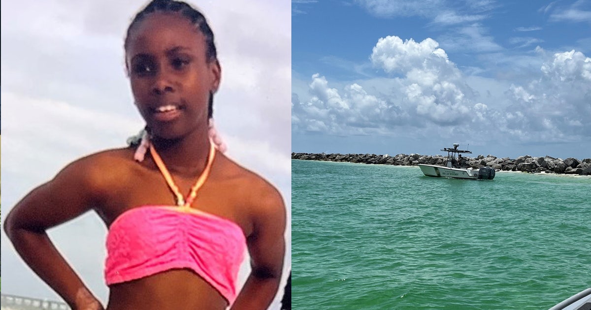Search for girl who disappeared while swimming at a Florida beach to ...