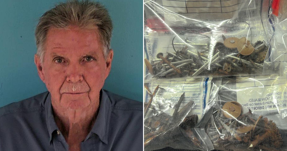 Florida man dubbed 'Nail Bandit' accused of sabotaging fire rescue ...