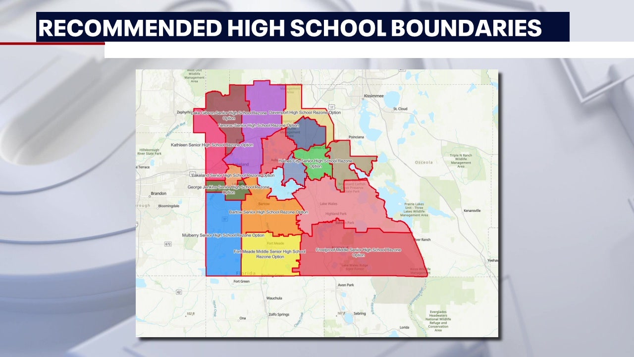 Virtual town hall for parents to learn about Polk County high school rezoning proposal | FOX 13 ...