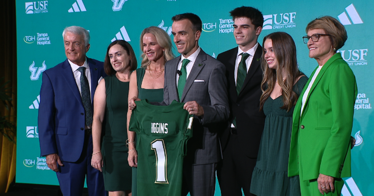 USF introduces lifelong Bull Rob Higgins as the CEO of Athletics | FOX ...