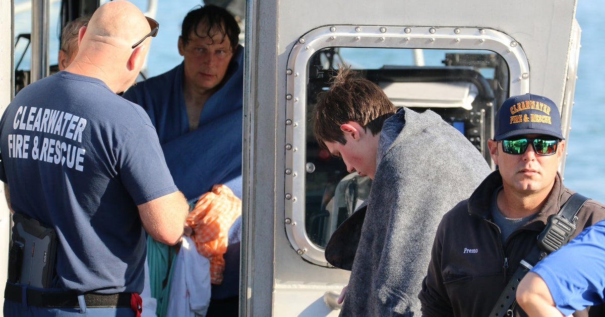 Florida men found alive after clinging to capsized boat for 20 hours ...