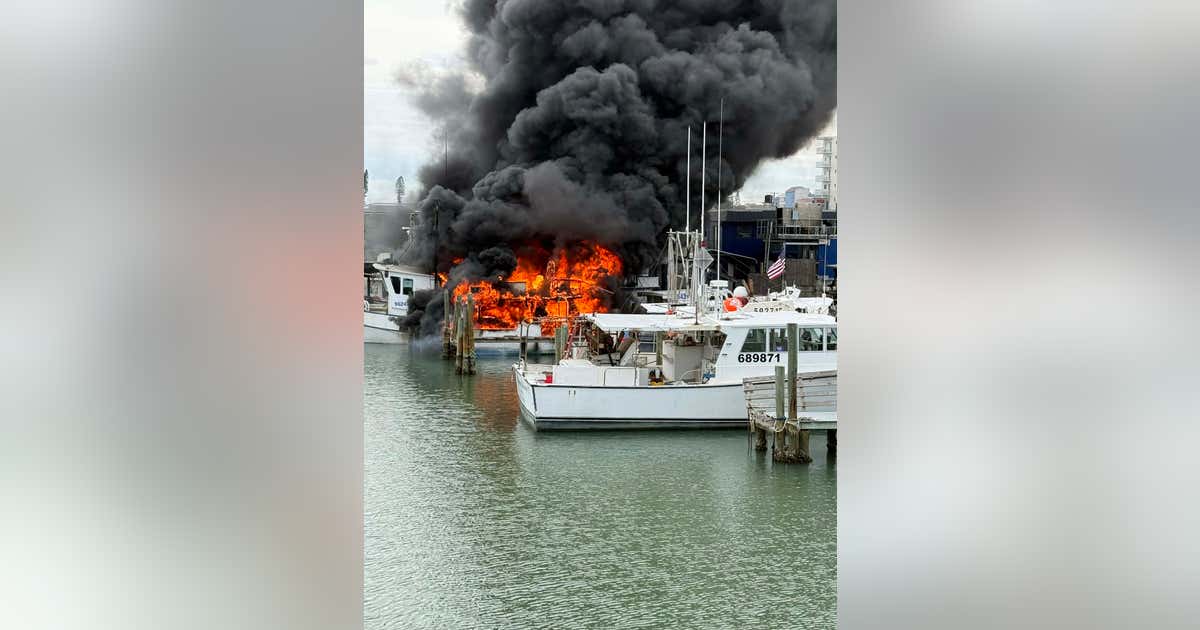 Boat fire destroys 1 fishing boat, damages 2 more at marina on Madeira ...