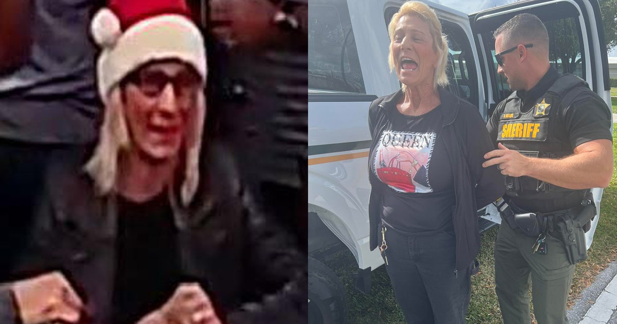 Florida woman in Santa hat caught on camera stealing toys from donation ...