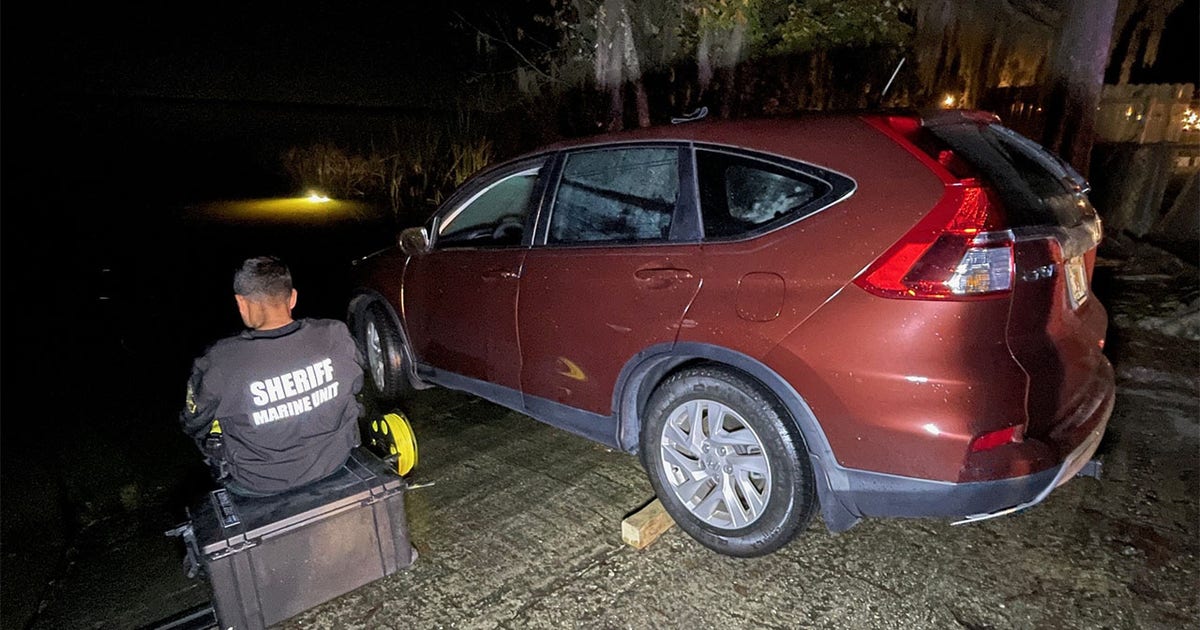 Driver dead, dog saved after SUV found partially submerged in Lake ...