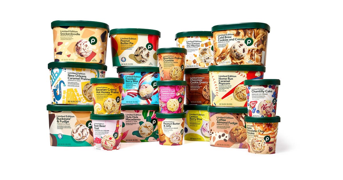 Publix releases first seasonal limited-edition ice cream flavors of ...