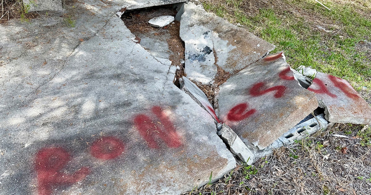 Historic Palmetto cemetery vandalized with graffiti, 17 graves damaged ...