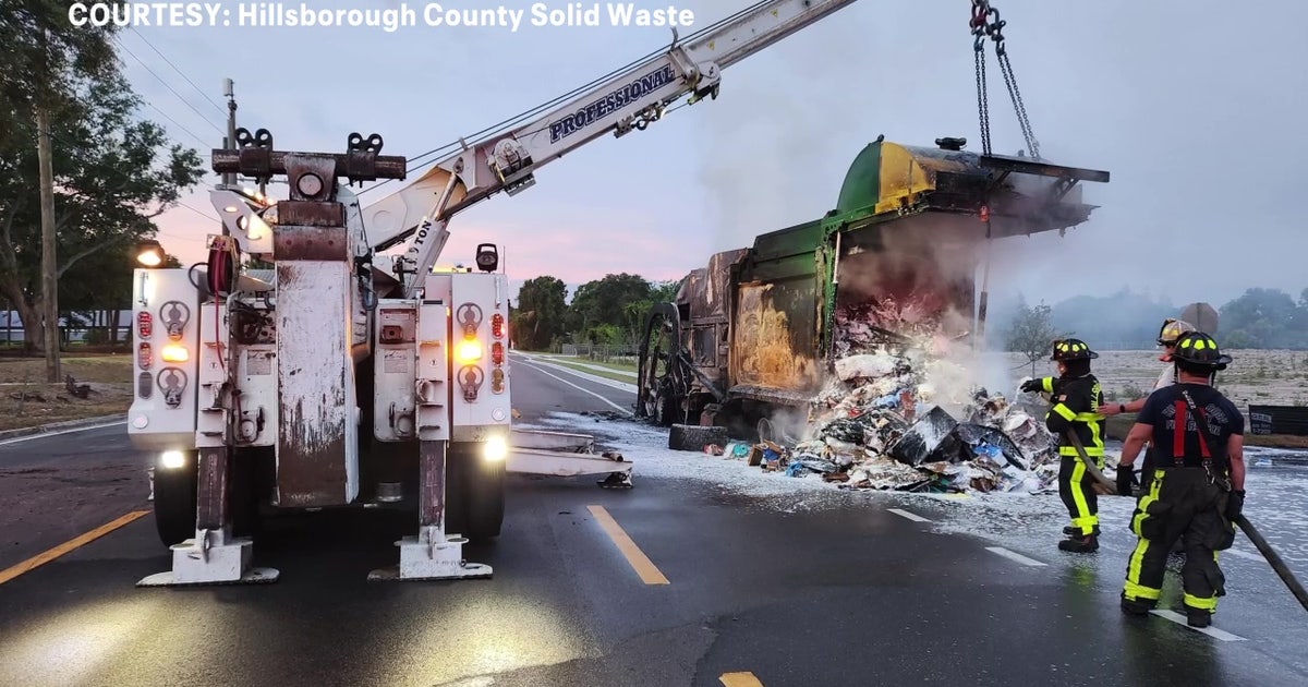 Hillsborough County warns of rising garbage truck fires linked to ...