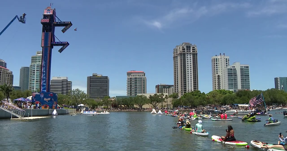 Red Bull Cliff Diving World Series kicks off at St. Pete Pier for only ...