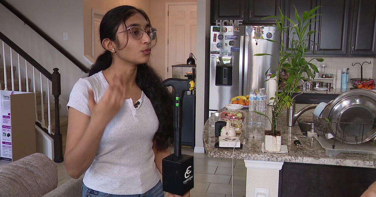 Hillsborough County teen creates AI-powered cane for visually impaired ...