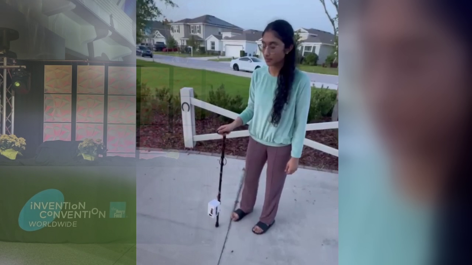 Hillsborough County teen creates AI-powered cane for visually impaired ...