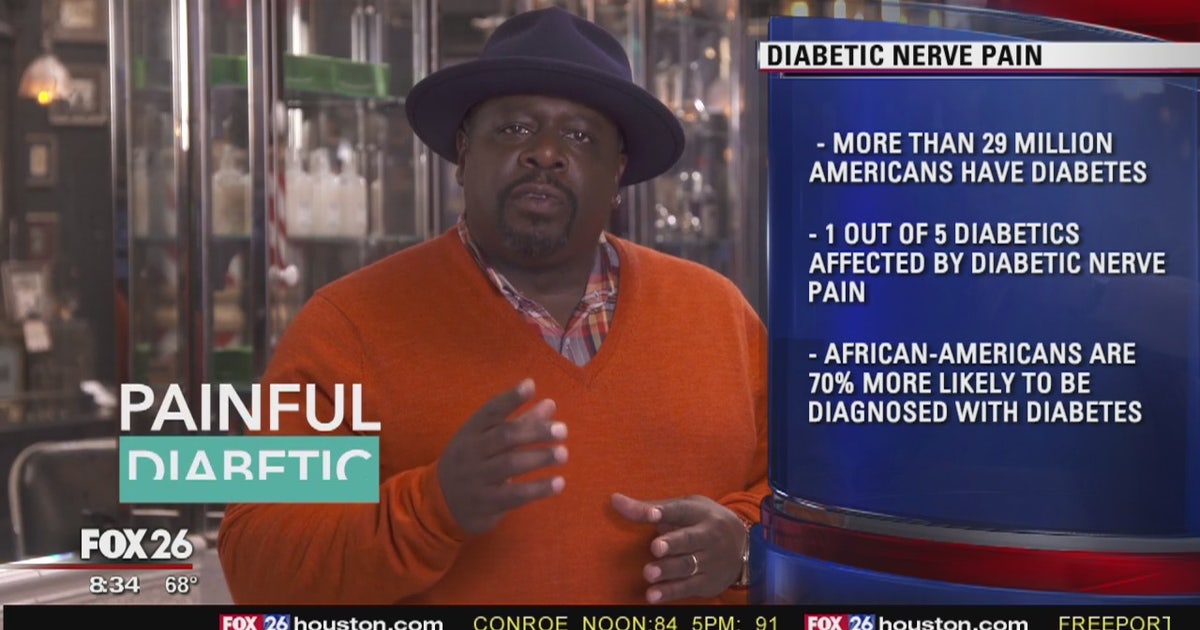 Actor/Comedian Cedric The Entertainer talks about Diabetic Nerve Pain ...