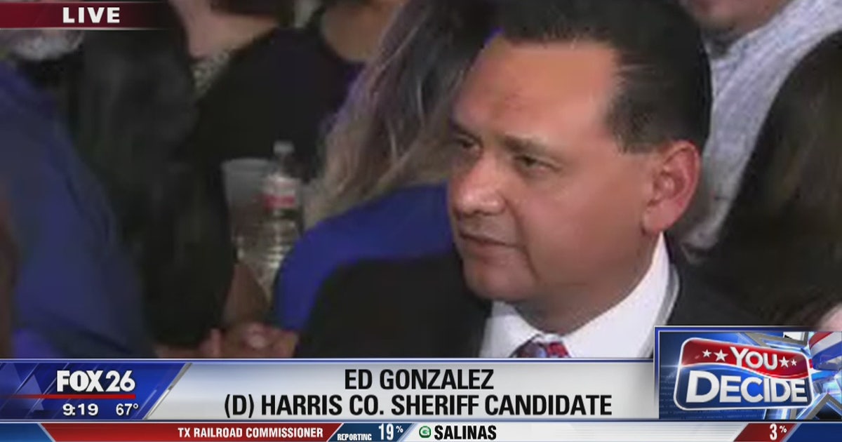 Ed Gonzalez elected Harris County Sheriff | FOX 26 Houston