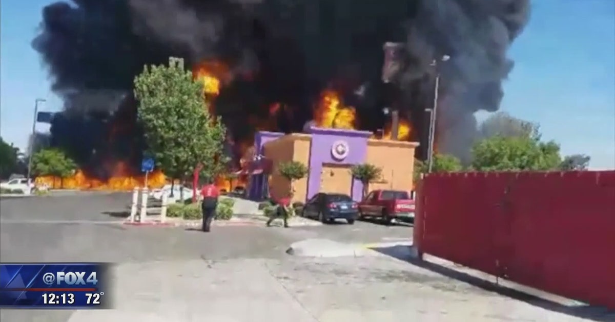 VIDEO: Tanker explodes dangerously close to restaurant | FOX 26 Houston