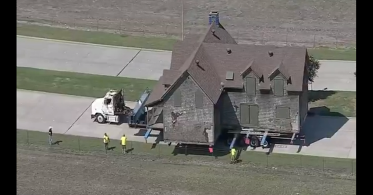 Plano's oldest home moves to a new home on Haggard Farm | FOX 26 Houston