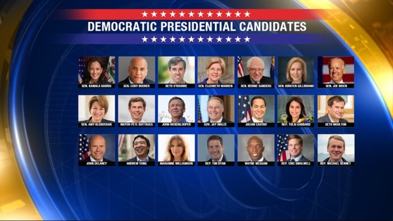 Who's running for president? Meet the Democratic candidates | FOX 26 ...