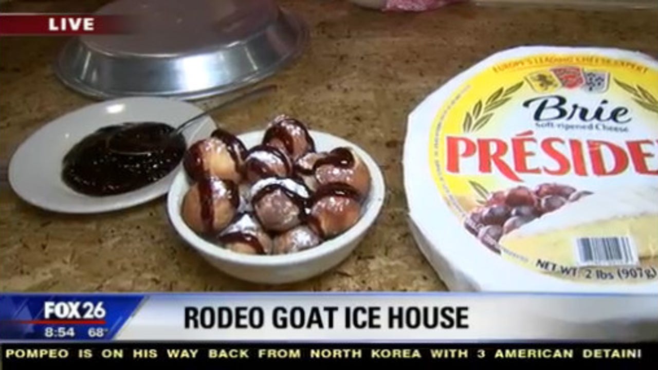 Savory dessert at Rodeo Goat in EaDo district