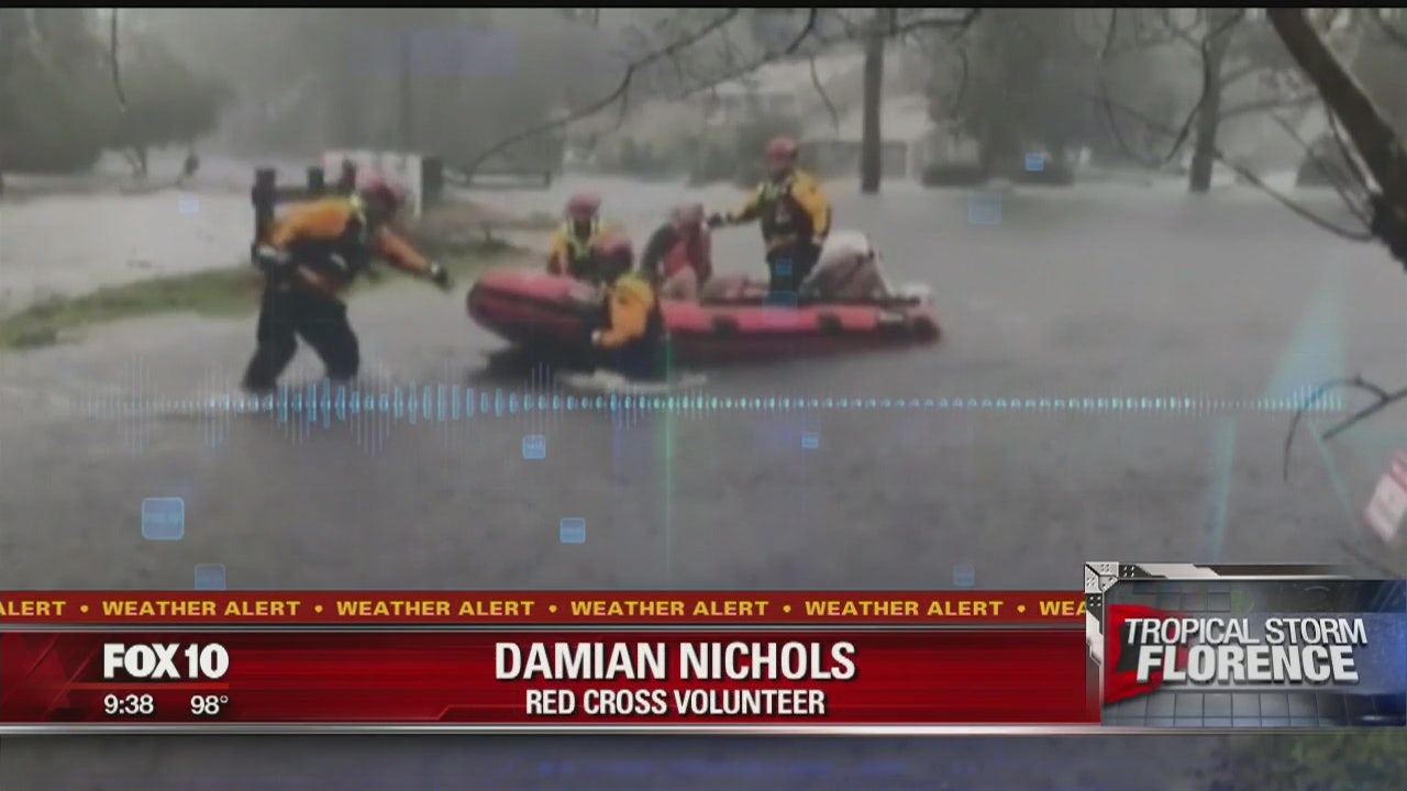 Arizona Red Cross volunteers help storm victims in the Carolinas