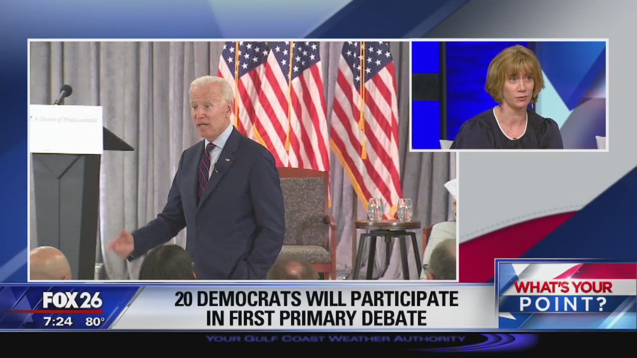 2020 Democrats and the first debate - What's Your Point?