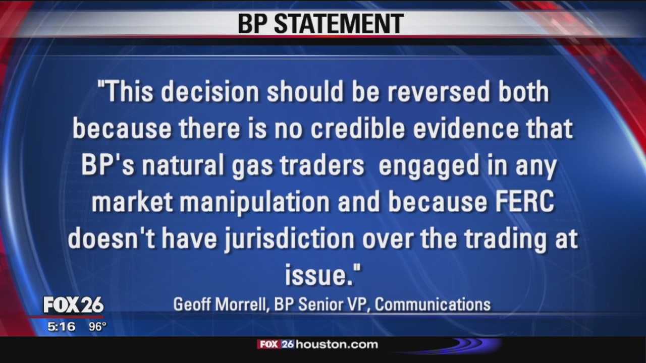 Hefty fine for BP in trade violation | FOX 26 Houston