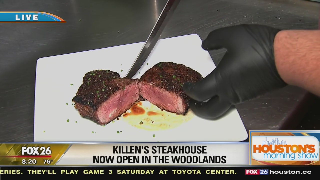 Killen's Steakhouse Opens in The Woodlands, Texas | FOX 26 Houston